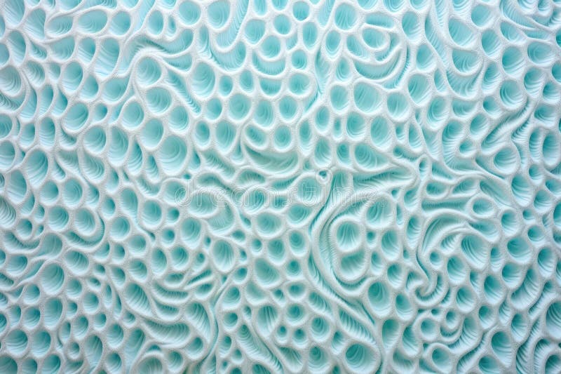 Wavy Patterns on a Bubble-wrapped Surface Stock Photo - Image of ...