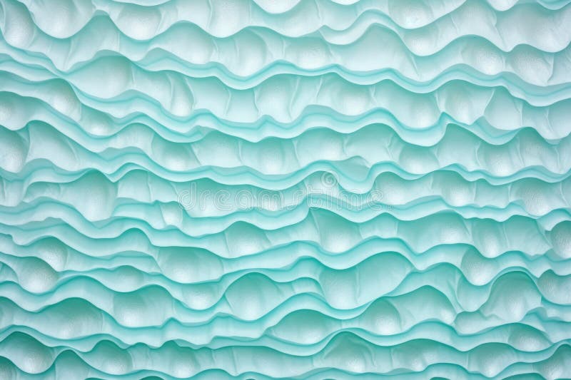 Wavy Patterns on a Bubble-wrapped Surface Stock Photo - Image of ...