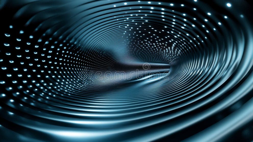 A Wavy, Perforated Metallic Surface with Flowing Patterns and Light ...