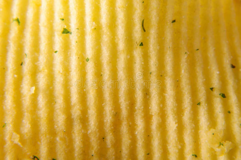 Wavy Potato Chips Abstract Texture Pattern Stock Image - Image of ...