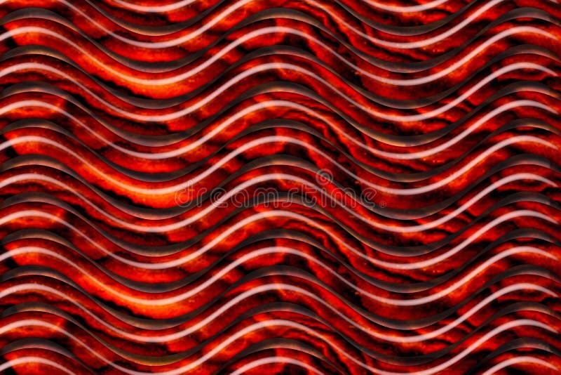 Wavy Red Picture. Image: 2355726