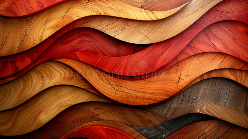 Wooden wave pattern stock illustration. Illustration of natural - 325429935