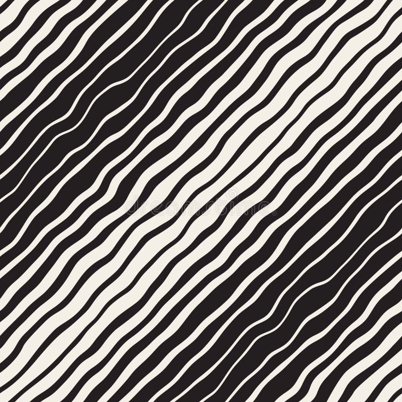 Wavy Ripple Hand Drawn Lines. Abstract Geometric Background Design ...