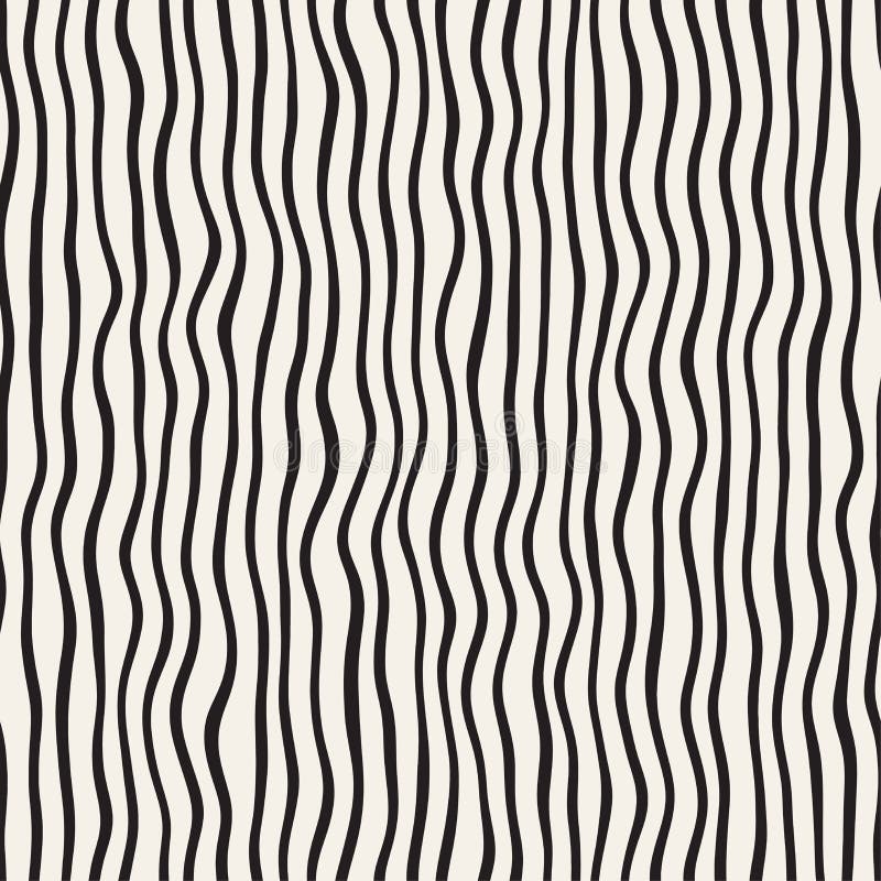 Wavy Ripple Hand Drawn Lines. Abstract Geometric Background Design ...