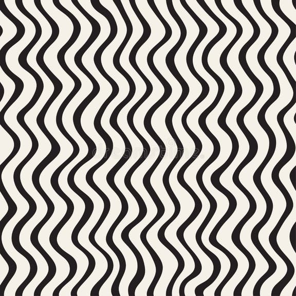 Wavy Ripple Hand Drawn Lines. Abstract Geometric Background Design ...