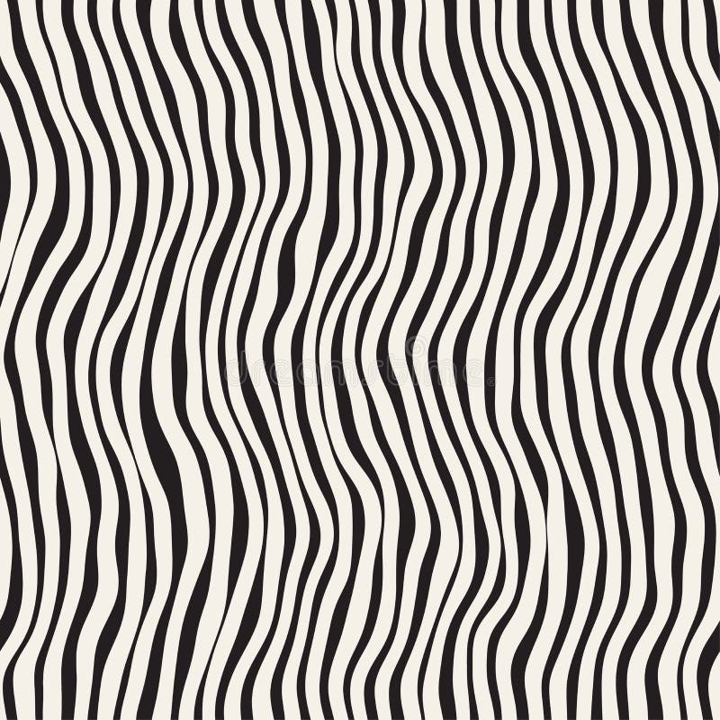 Wavy Ripple Hand Drawn Lines. Abstract Geometric Background Design ...