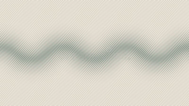 Wavy Rippled Lines Halftone Tilted Hatching Pattern Vector Waveform ...