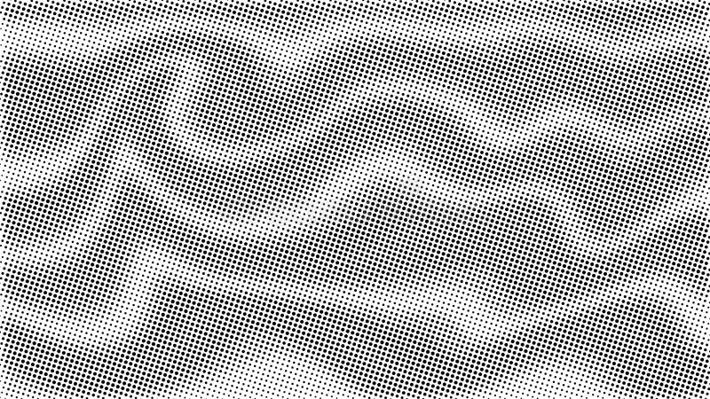 Wavy Round Grains Pattern Background. Black Noise Dots Waved Surface ...