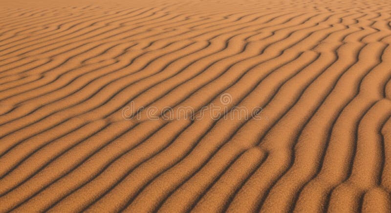 Wavy Sand Dune Texture in Desert Stock Illustration - Illustration of ...