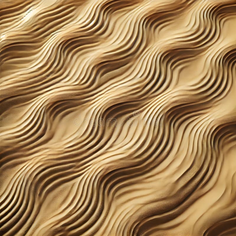 Wavy Sand Texture Creating a Mesmerizing Natural Pattern Stock ...