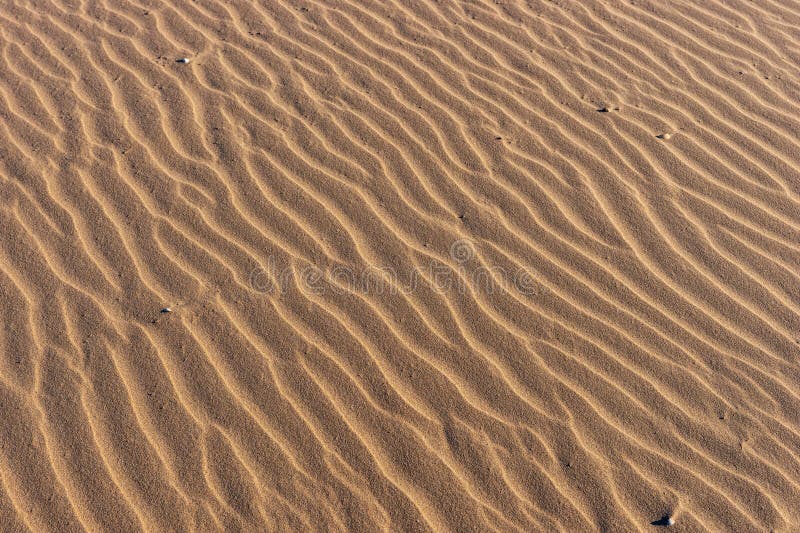 Wavy Sandy Background. Beach Sand Texture Stock Photo - Image of dune ...