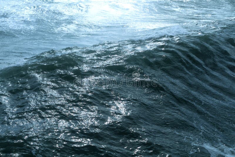 Wavy sea water surface stock image. Image of glittering - 168649461