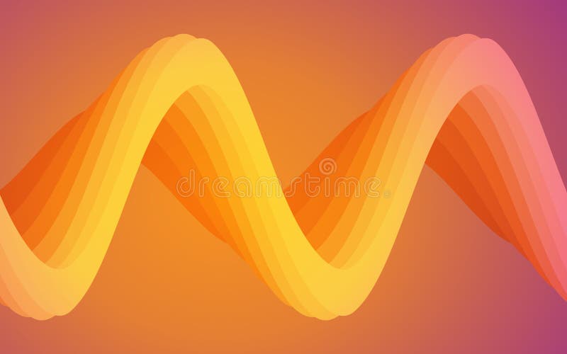 Wavy shapes stock vector. Illustration of graphic, flow - 156432550