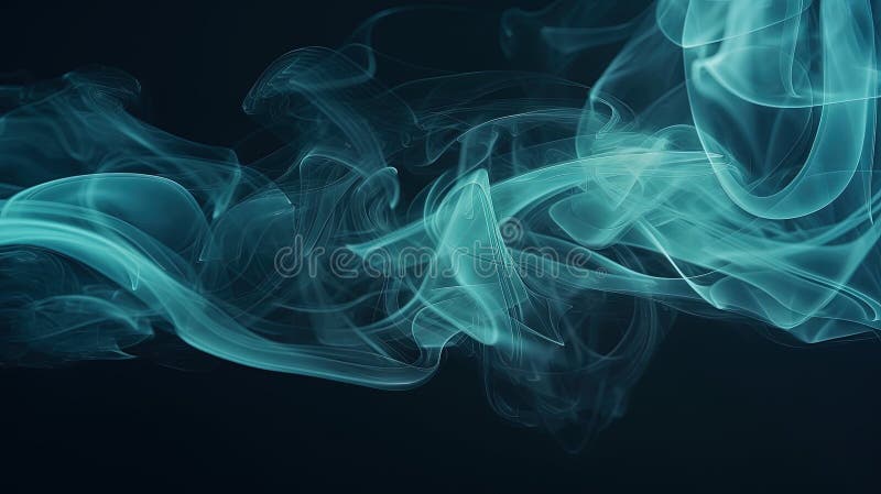 Wavy Smoke Background, Digital Art Illustration, Generative AI Stock ... Wavy Smoke Background, Digital Art Illustration, Generative AI Stock ...