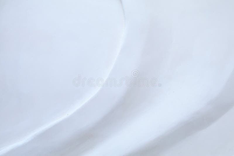 Wavy Smooth Lines. Interior Wall Decoration. Curved Steps with Empty ...