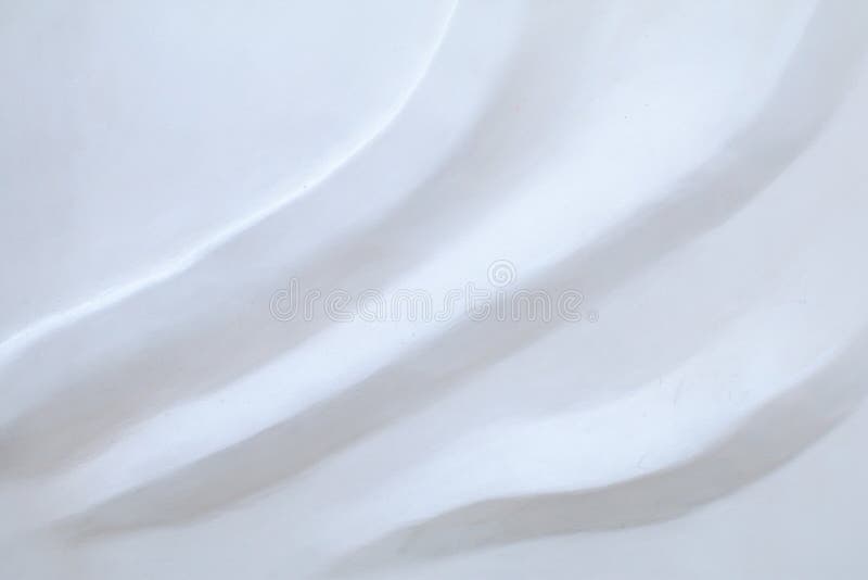 Wavy Smooth Lines. Interior Wall Decoration. Curved Steps with Empty ...