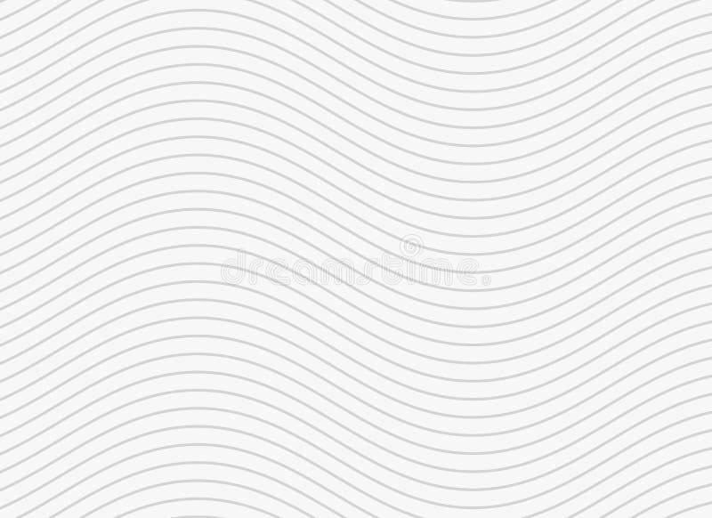 Wavy Lines Seamless Pattern. Stock Vector - Illustration of steps ...