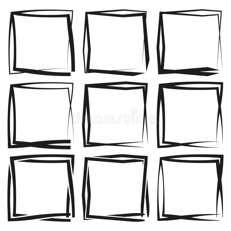 Square Box Vector Design Stock Illustrations – 113,090 Square Box ...