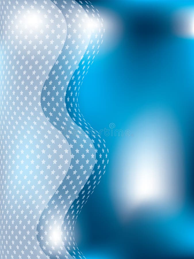 Wavy stars stock vector. Illustration of design, decor - 15111194