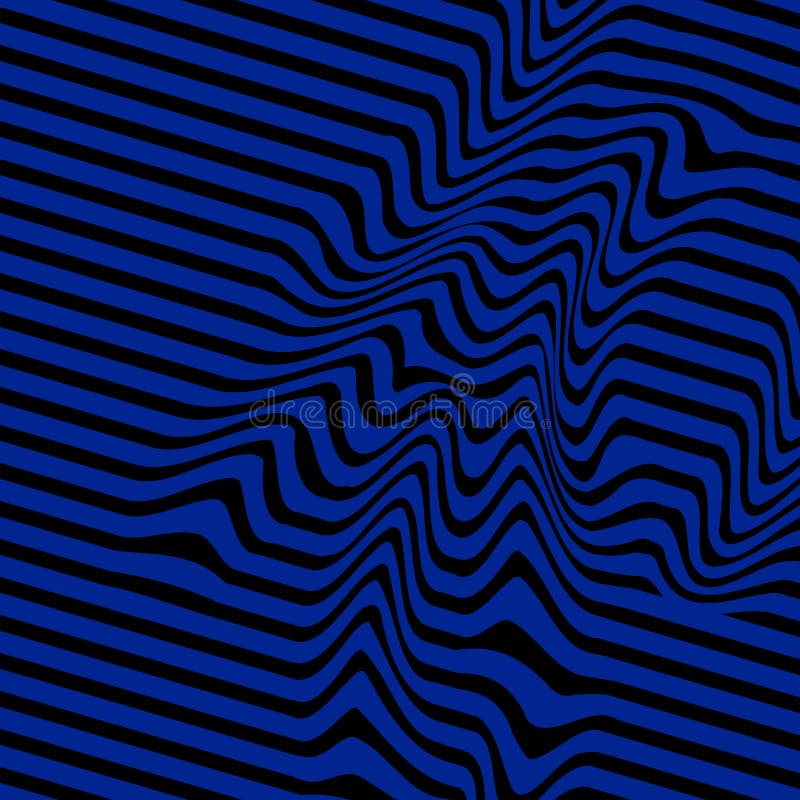 Wavy Stripes Background. Vector Illustration. Stock Vector ...