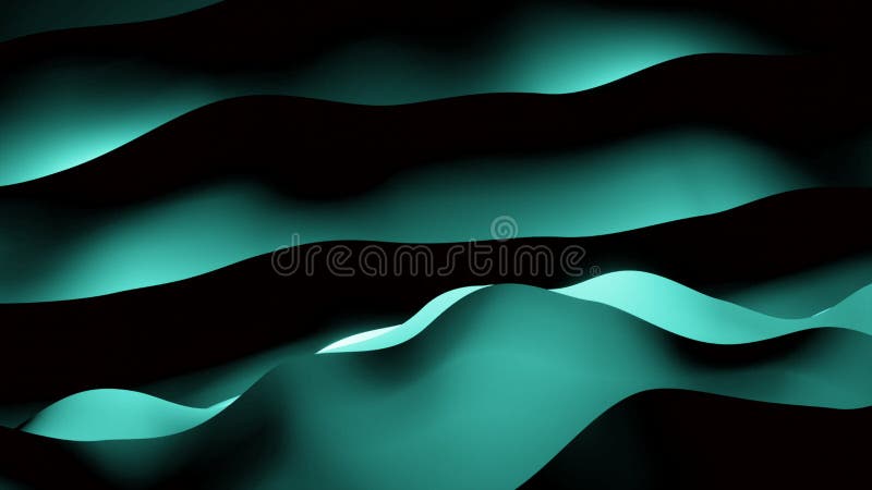 Wavy Stripes in Flow of Moving Surface. Design. Flow of Wavy Surface ...