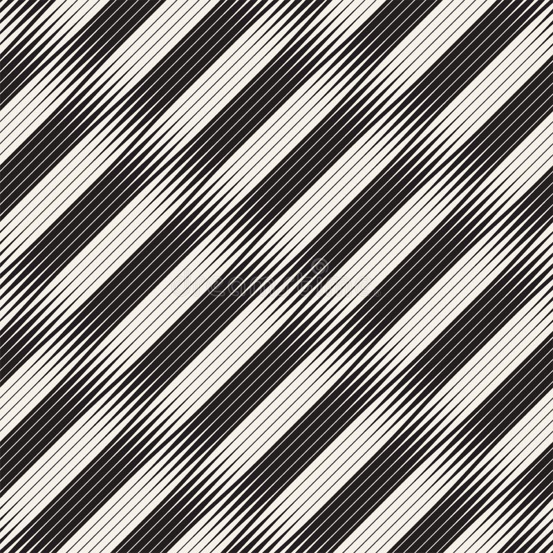 Wavy Stripes Vector Seamless Pattern. Retro Wavy Texture. Geometric ...
