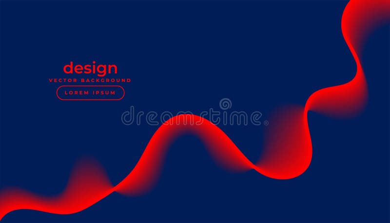 Wavy Style Abstract Smooth Lines Background with Duotone Effect Stock ...