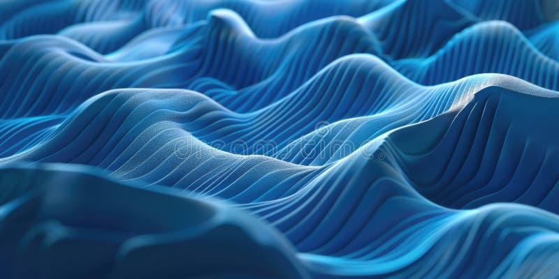 Wavy Surface Close Up stock illustration. Illustration of generated ...