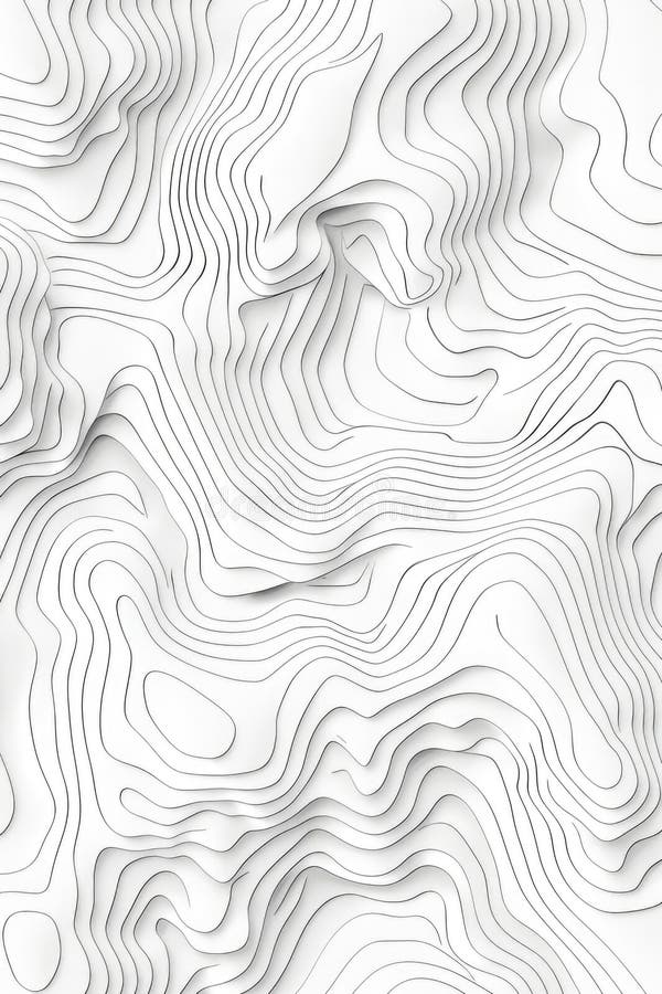 Wavy Surface 3D stock image. Image of generated, representation - 374783345
