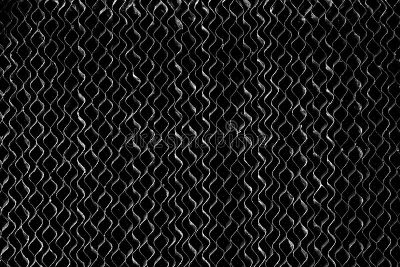 Wavy Texture Background, Black and White. Stock Illustration ...