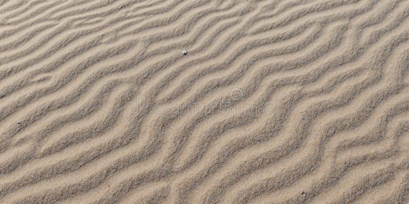 Wavy Texture of Clean Sand on the Beach. Stock Illustration ...
