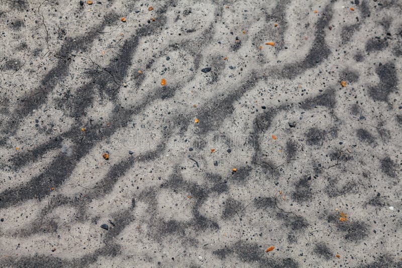 Wavy Texture of Sandy Bottom Stock Photo - Image of beach, beautiful ...