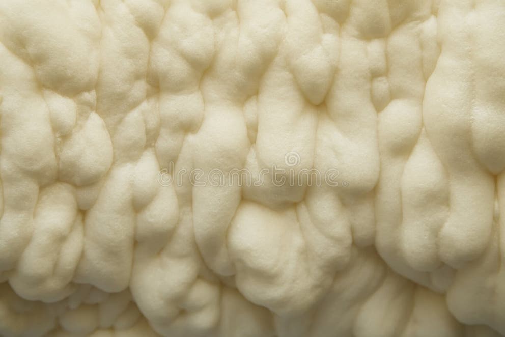 Wavy Texture of Mounting Foam Close-up Stock Image - Image of build ...