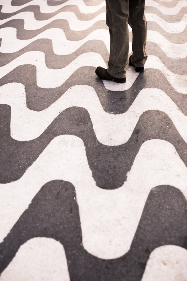 Wavy textured floor. stock image. Image of floor, shoes - 65477331