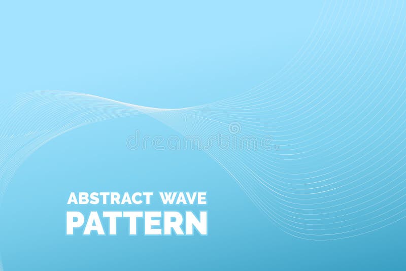 Wavy Thin Line Pattern stock vector. Illustration of pattern - 247629261