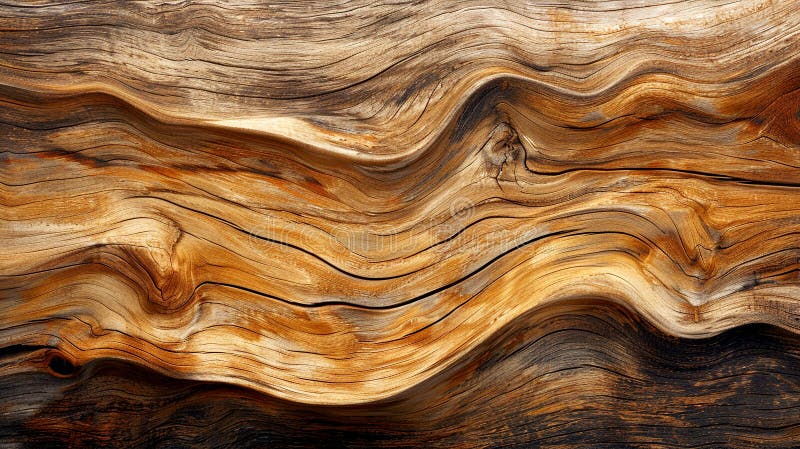 Wavy tree bark texture stock illustration. Illustration of natural ...