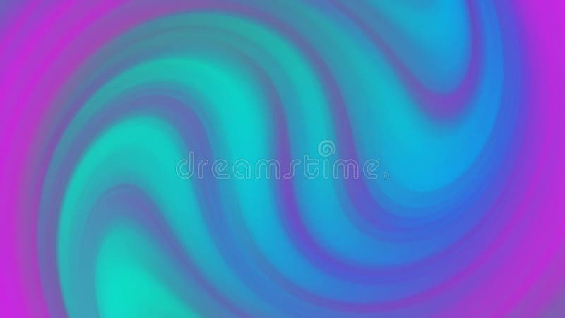 Wavy Twirl Purple Cyan Gradient Abstract Background Stock Illustration ...
