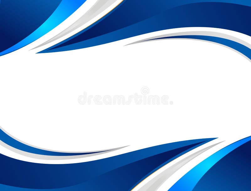 Wavy Two Sided Diagonally Frame Bordered Presentation Template Stock ...