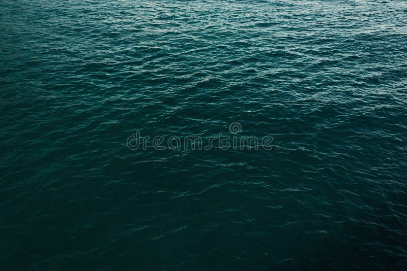 Wavy Water Surface, Top View. Stock Stock Photo - Image of nature ...