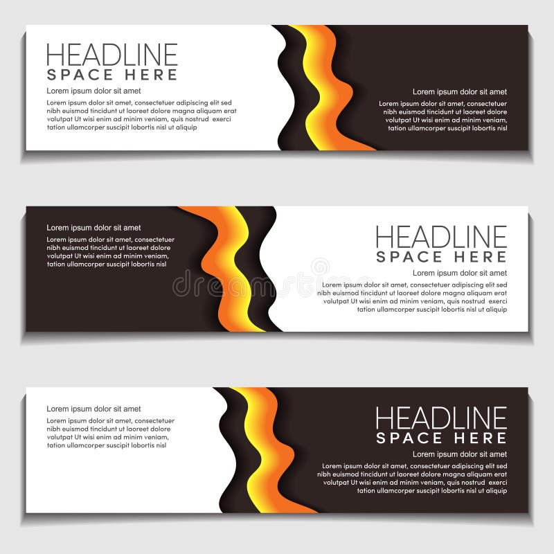 Wavy, Wave, Liquid, Fluid Modern Abstract Web Banner for Header ...