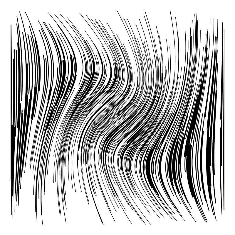 Wavy, Waving, Wave Lines, Stripes Pattern, Texture Stock Vector ...