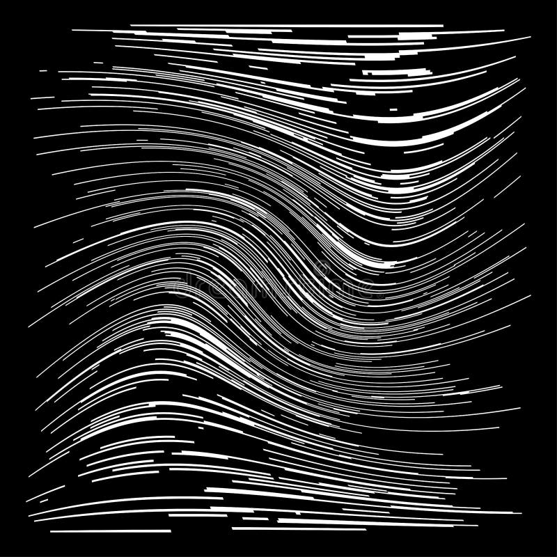 Wavy, Waving, Wave Lines, Stripes Pattern, Texture Stock Vector ...