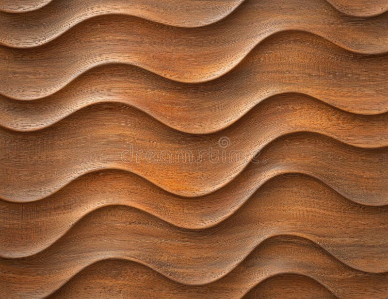 Wavy Wood Grain Texture Background Stock Illustration - Illustration of ...