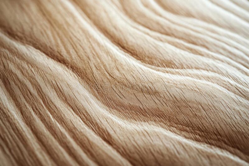Wavy Wood Grain Texture, a Close-Up View of Nature S Art Stock Photo ...