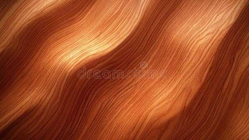 Wavy Wooden Texture, a Close-Up View of Wood Grain Stock Photo - Image ...