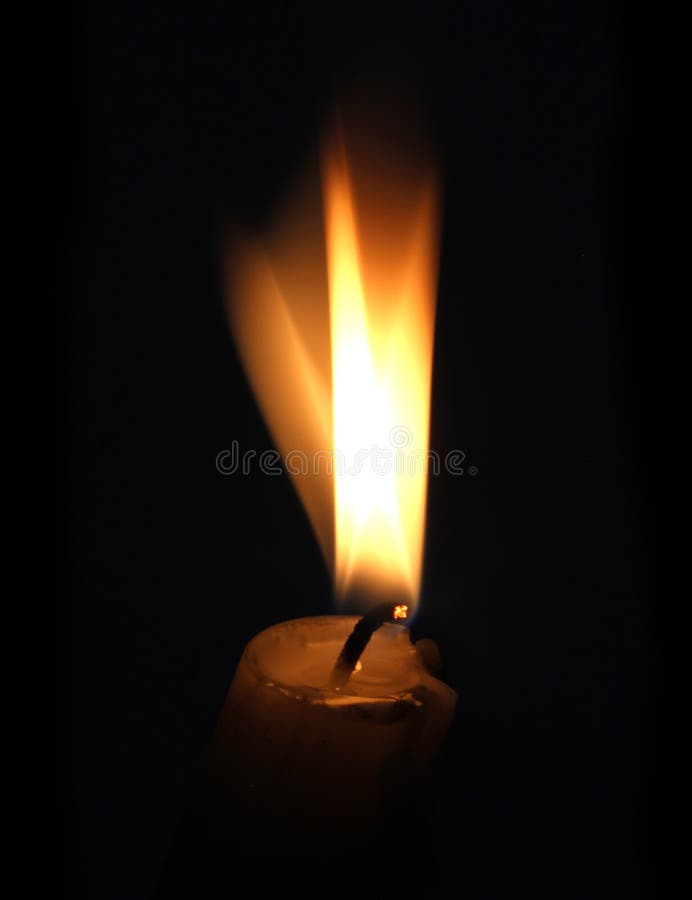 Wax candle flame stock image. Image of candle, light - 149230559