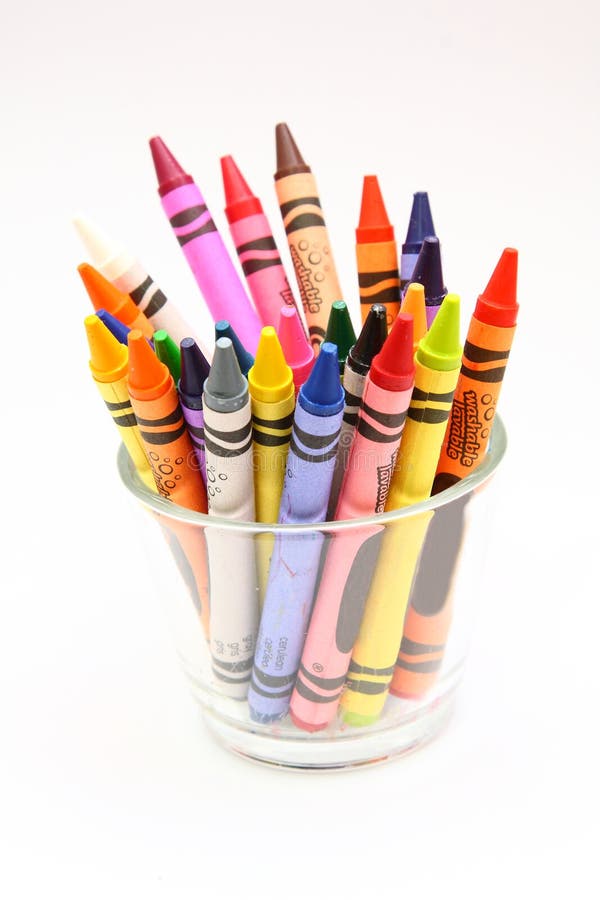 Wax crayon stock photo. Image of crayon, wooden, artwork - 17409608
