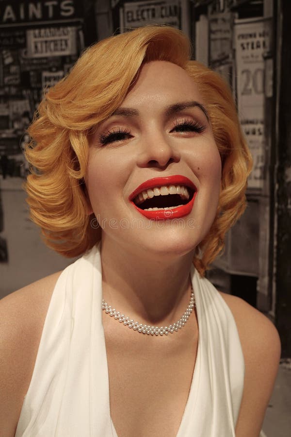 Wax Figure of Marilyn Monroe. American Actress, Model, and Singer ...
