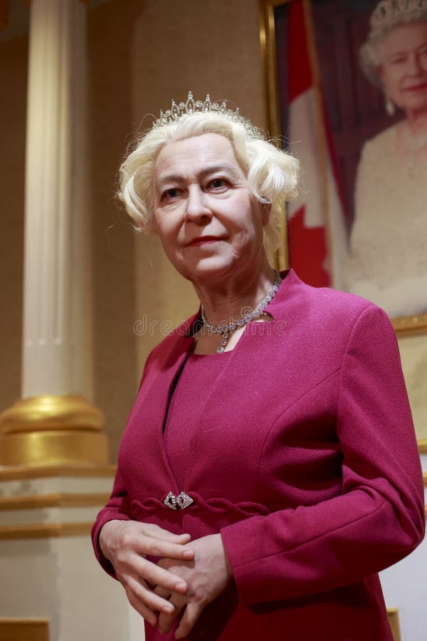 Wax Figure of Queen Elizabeth Ii Editorial Photography - Image of waves ...