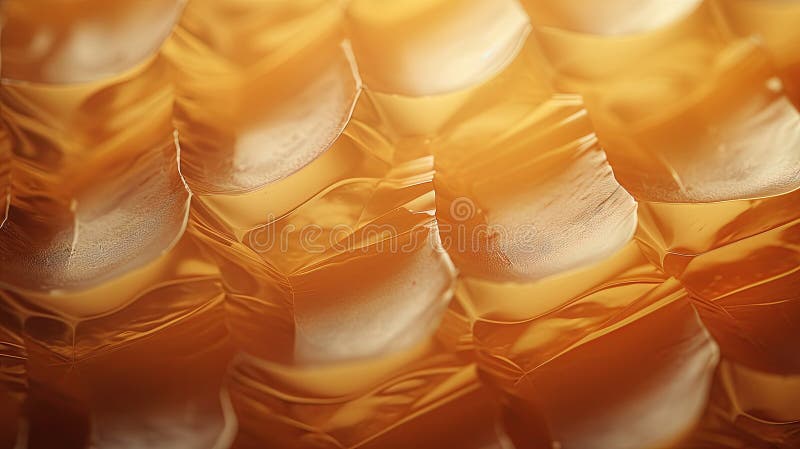 Wax Texture Background. Microscopic View Stock Photo - Image of gold ...